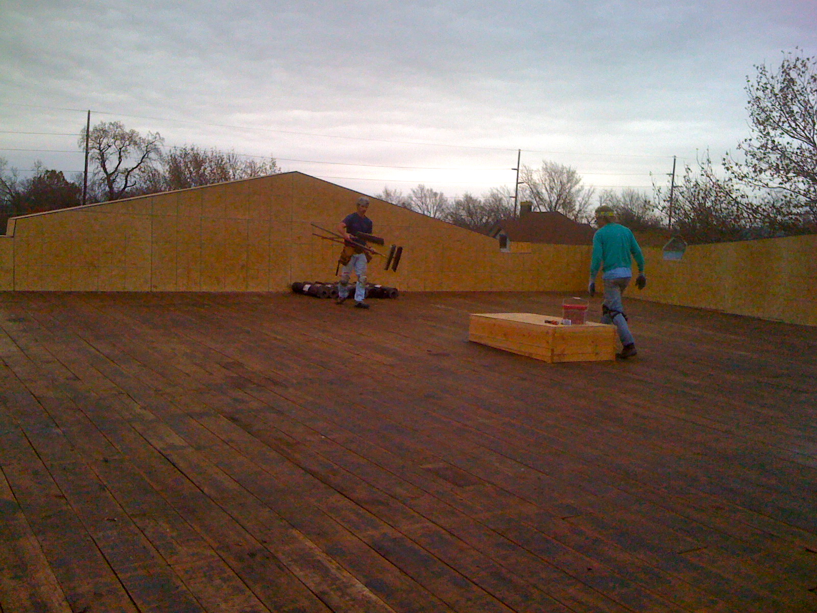 Still roofing…. | Steve Tilford